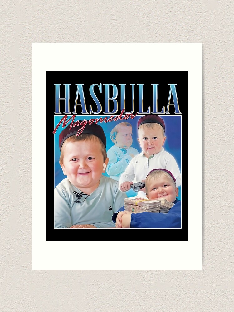 "" Hasbulla Magomedov Homage Funny Internet Icon Legend Meme "" Art ...