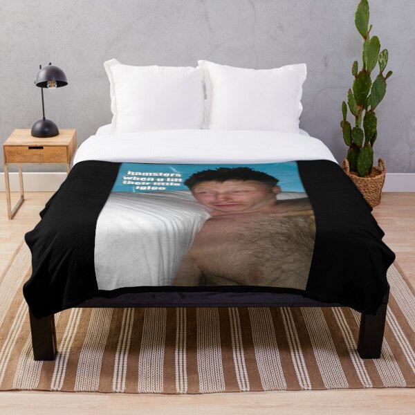 "Limmy Waking Up Guy Meme" Throw Blanket for Sale by fomodesigns ...