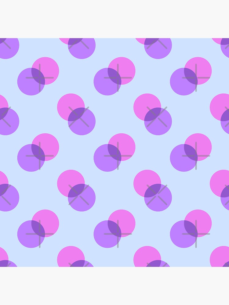 "Purple and pink polka dot pattern" Sticker for Sale by Mirarima ...