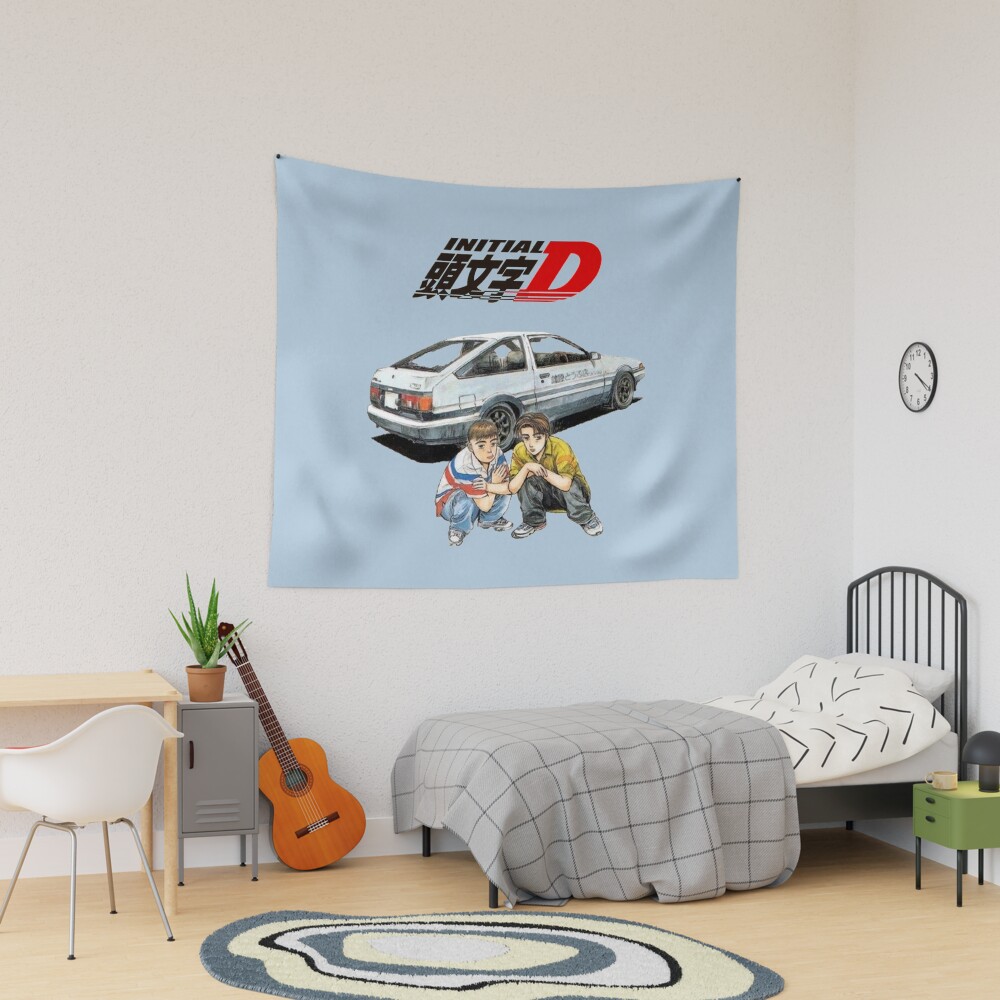"Initial D Takumi and Itsuki" Poster for Sale by MaximusKova | Redbubble
