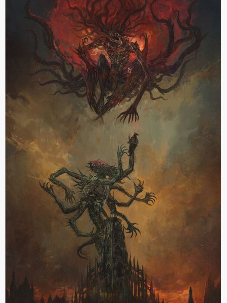 "Bloodborne" Sticker for Sale by Kiilwaa | Redbubble