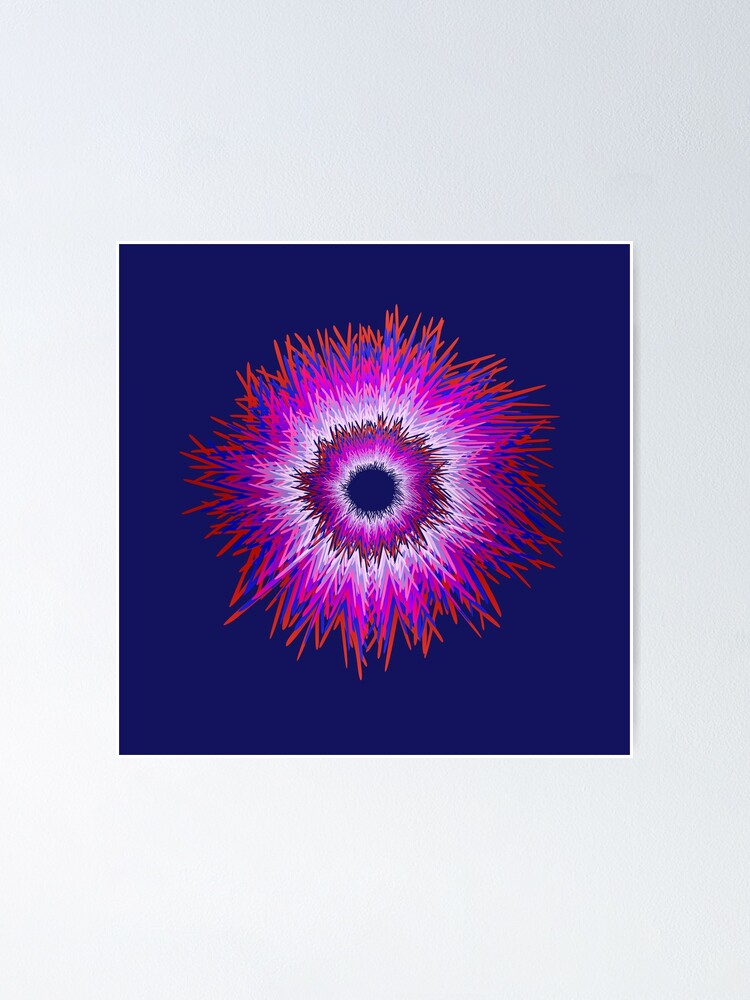 Spiky Thing Poster For Sale By Kokorolondon Redbubble
