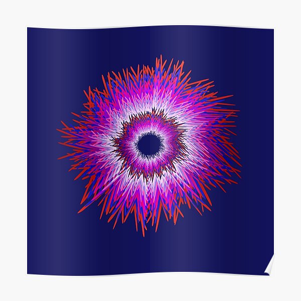 Spiky Thing Poster For Sale By Kokorolondon Redbubble