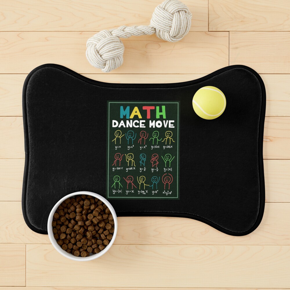 "Math Graph Math Teacher Loves Mathematics Math Dance Move" Poster for ...