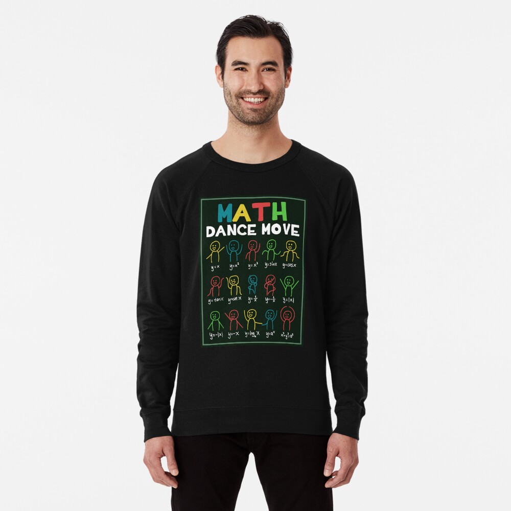 "Math Graph Math Teacher Loves Mathematics Math Dance Move" Poster for ...