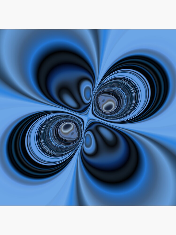 "cute cartoon cyclone style creative design in pale and dark blue ...