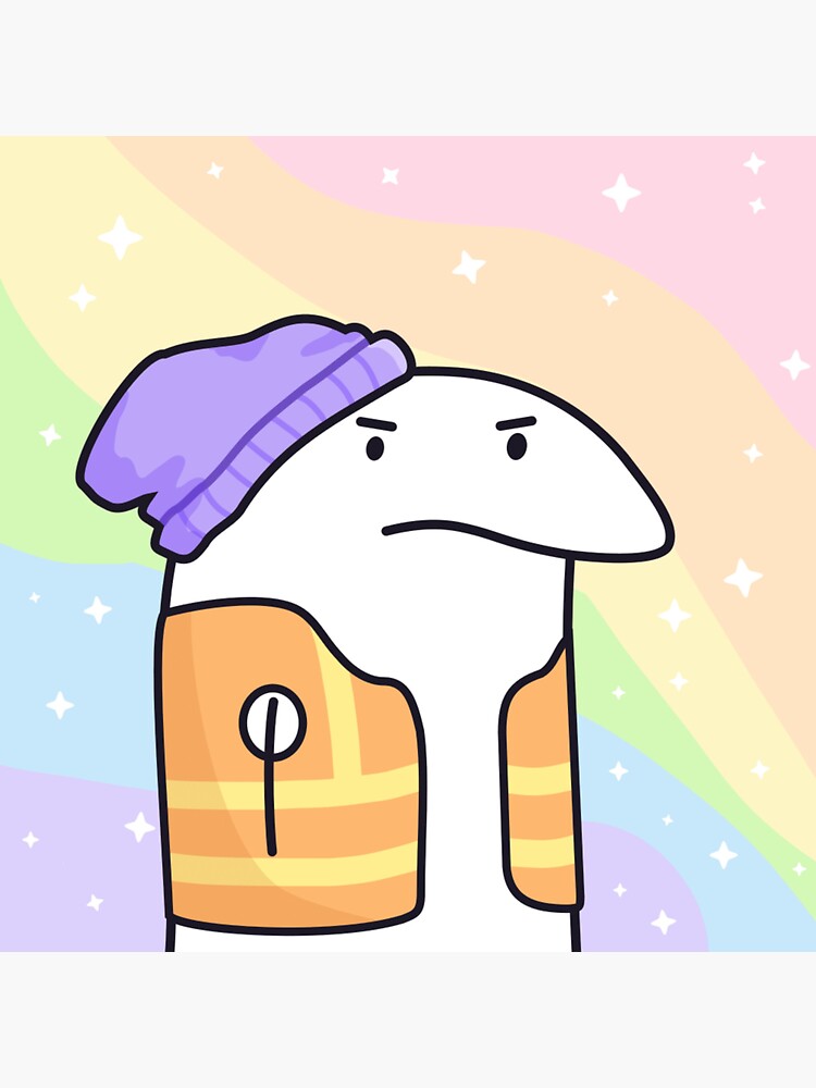 "Boop The Angry Man" Sticker for Sale by Beryberi | Redbubble