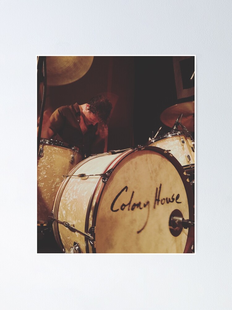 "Colony House- Will Chapman" Poster for Sale by melvir18 | Redbubble