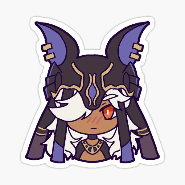 "Cyno (Genshin Impact)" Sticker for Sale by viryllion | Redbubble