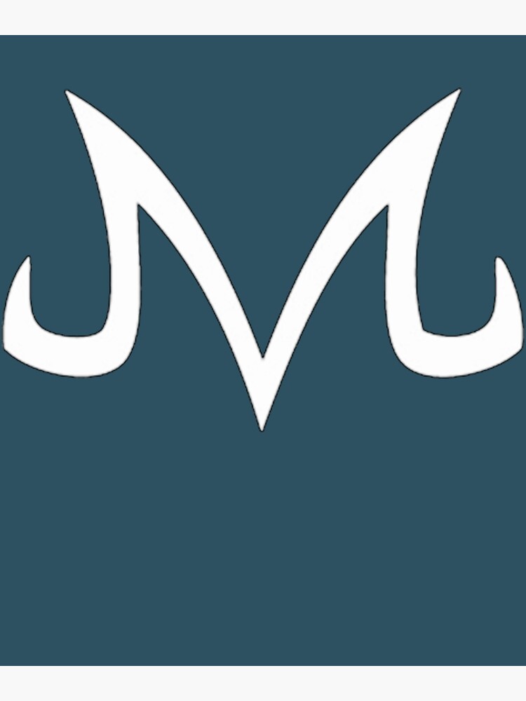 "Logo Majin Vegeta" Poster for Sale by BreannaKi | Redbubble