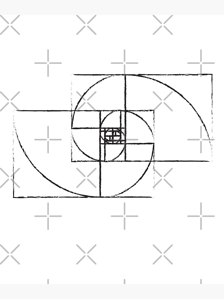 Tutorial How To Draw Golden Ratio Spiral Fibonacci Sequence In Adobe ...