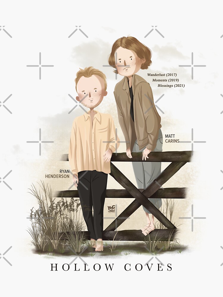 "Hollow Coves (Fanart)" Sticker for Sale by MsGraphicaIllus | Redbubble