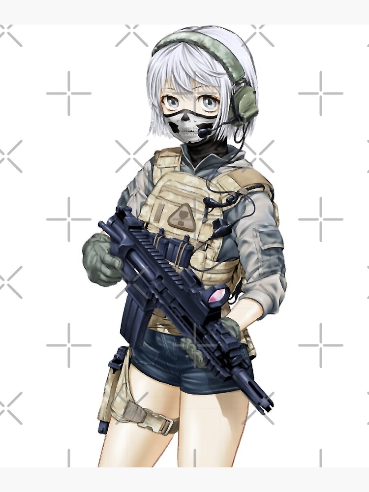 "Be Proud Of Military Gun Anime Girl Surprisingly Ways Boys Girls" Art ...