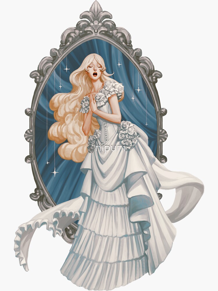 "Christine" Sticker for Sale by nipuni | Redbubble