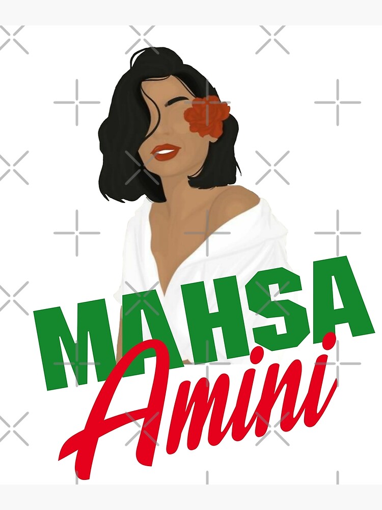 Women Life Freedom Mahsa Amini Poster For Sale By Kawai Girl Redbubble