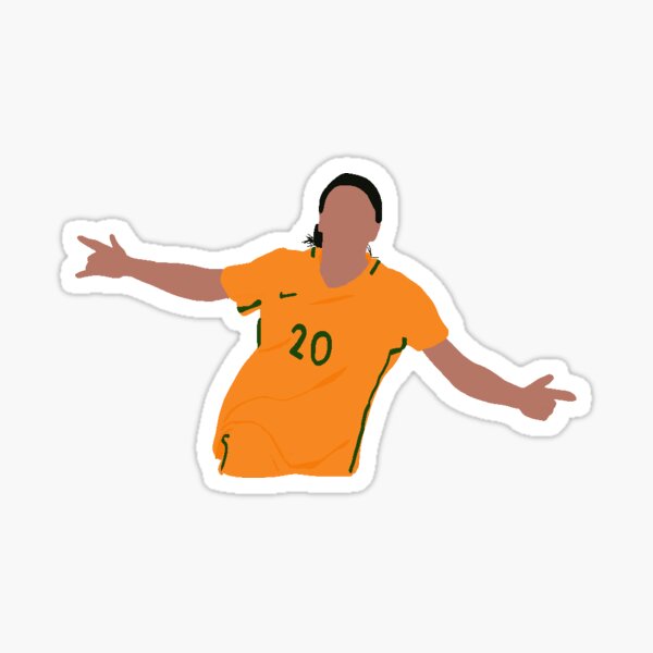 "Sam Kerr " Sticker for Sale by Sporty-Designs | Redbubble
