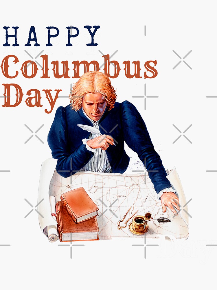 "Christopher Columbus happy day Flag Classic T-Shirt happy columbus day ...