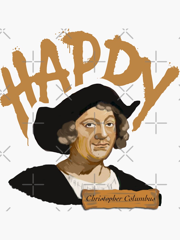 "Christopher Columbus happy day Flag Classic T-Shirt happy columbus day ...