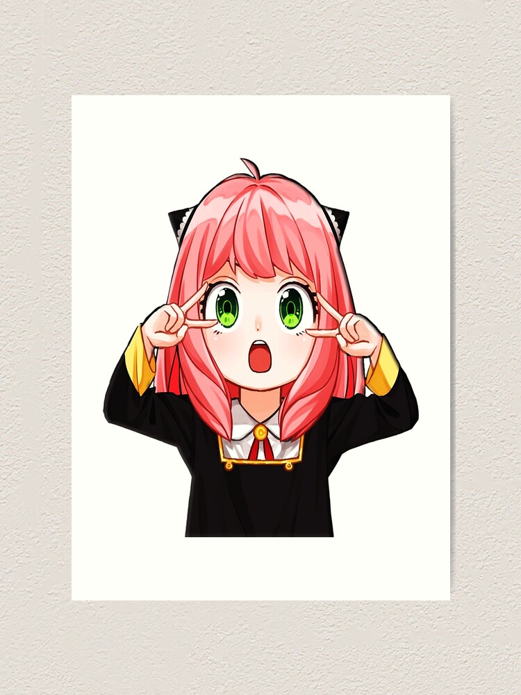 "Spy X Family Anya | Happy Anya" Art Print for Sale by Amyy-parker ...