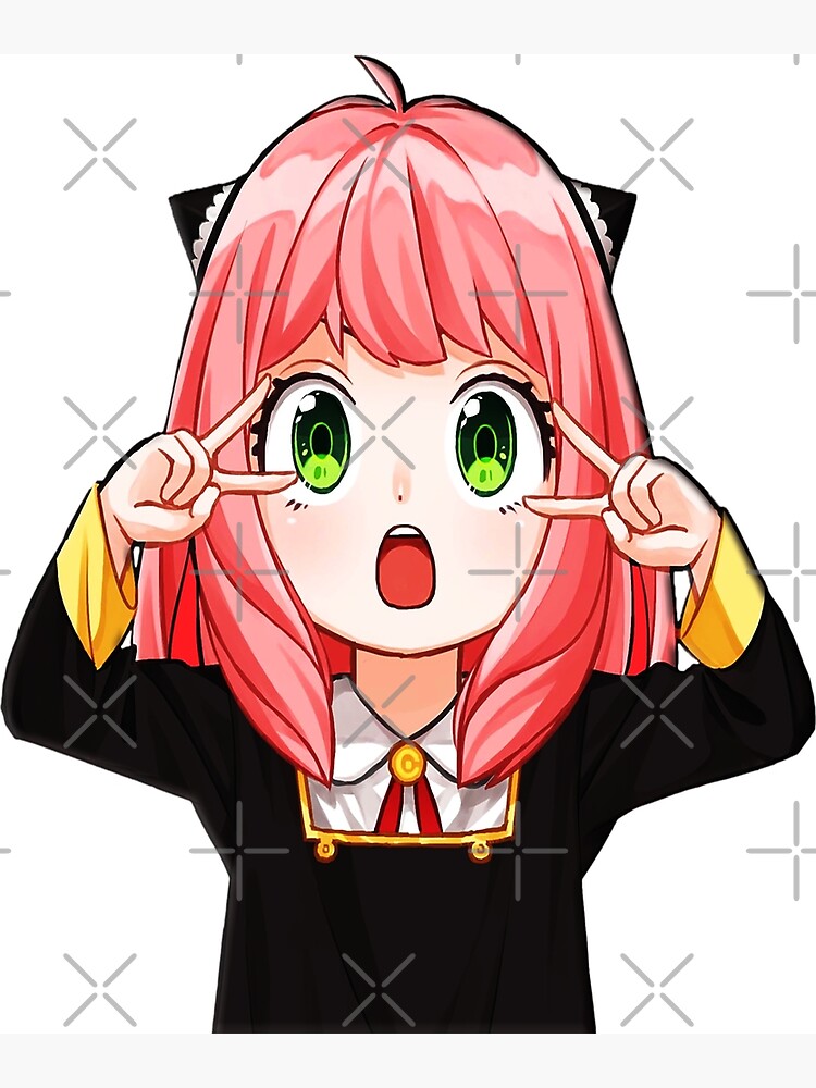 "Spy X Family Anya | Happy Anya" Poster for Sale by Amyy-parker | Redbubble