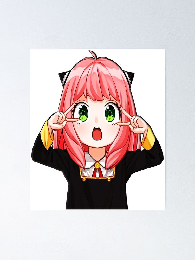 "Spy X Family Anya | Happy Anya" Poster for Sale by Amyy-parker | Redbubble