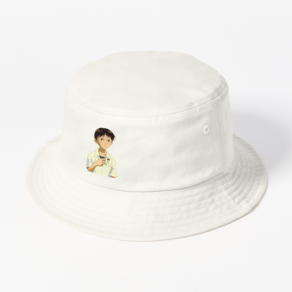 "Shinji Drinking Coffee" Sticker by Juanscorner | Redbubble