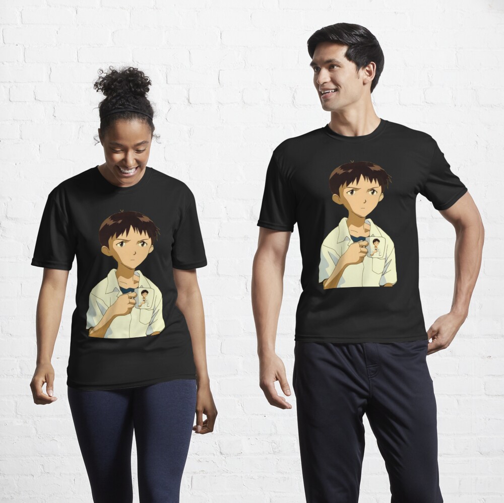 "Shinji Drinking Coffee" Sticker by Juanscorner | Redbubble