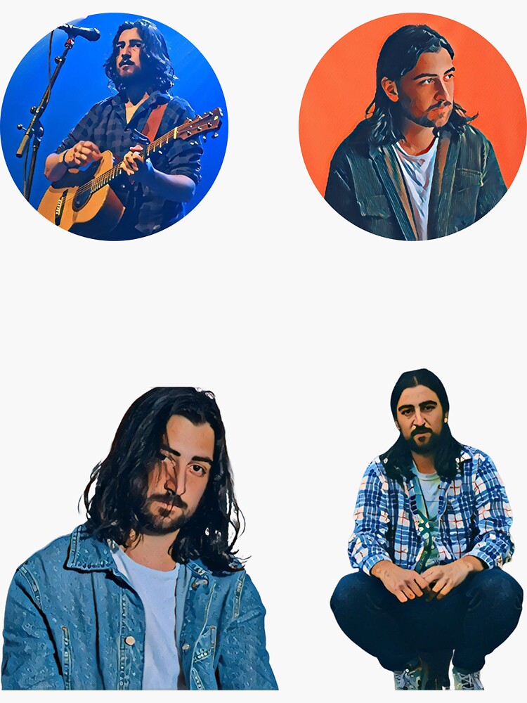 "Noah Kahan Sticker Pack " Sticker for Sale by loyalistwhiz | Redbubble