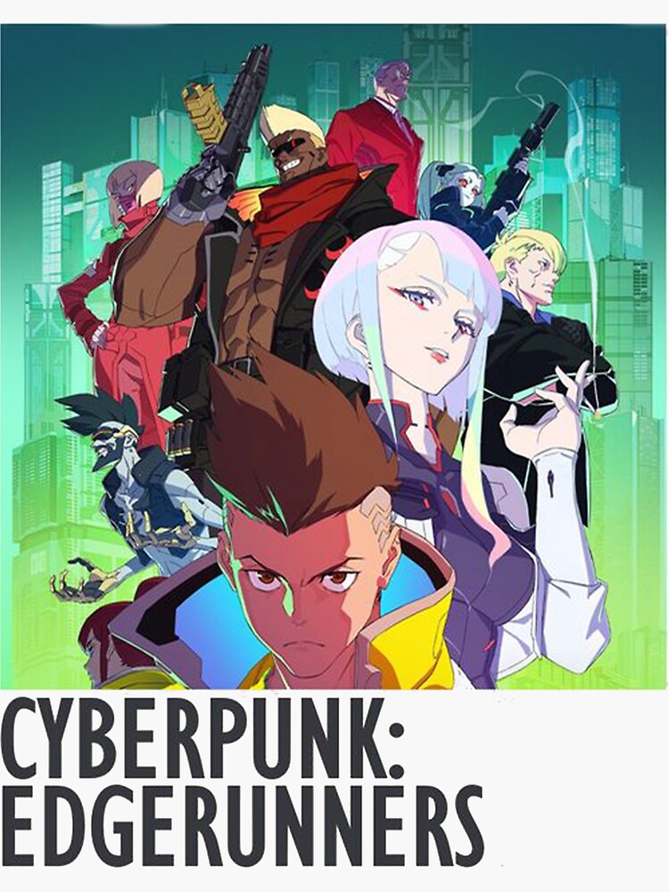 "Cyberpunk Characters Edgerunners" Sticker for Sale by miyakopny ...
