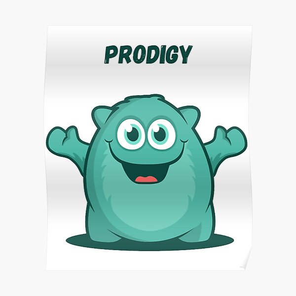"Prodigy Game Character" Poster for Sale by FunkySlothGB | Redbubble