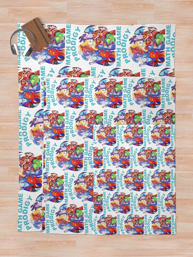 "Prodigy Math Game Math Practice Gaming Rare Pets Gift For Kids" Throw ...