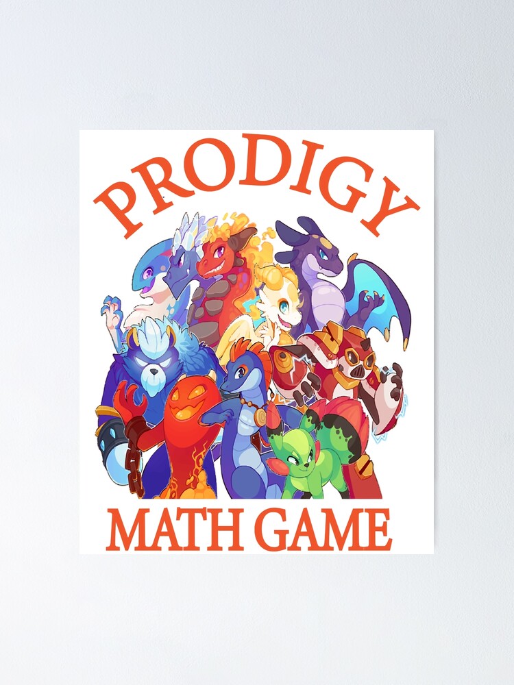 "Prodigy Math Game Math Gaming Cool Gift For Kids" Poster for Sale by ...