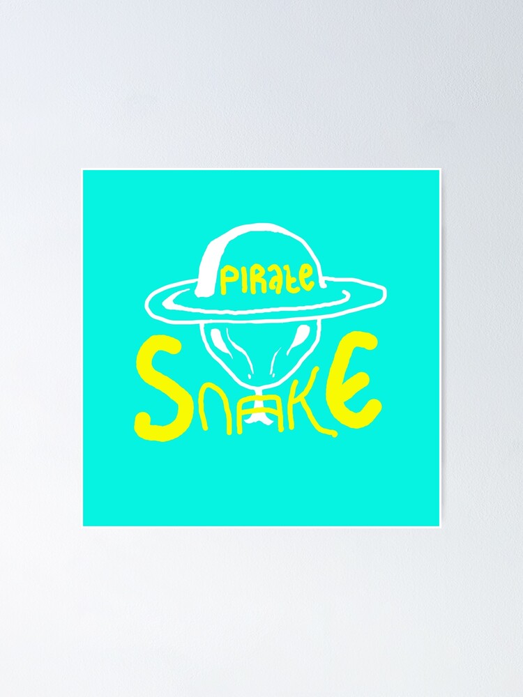 "snake pirate logo" Poster for Sale by Gage57 | Redbubble
