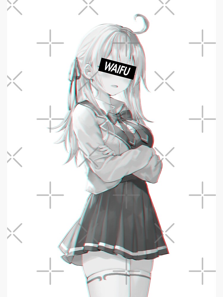 Roshidere Alisa Mikhailovna Kujou Waifu Material Art Print For Sale By Hentaik1ng Redbubble