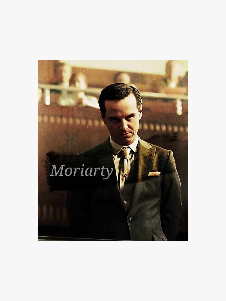 "Moriarty " Sticker by SophieAlexandra | Redbubble