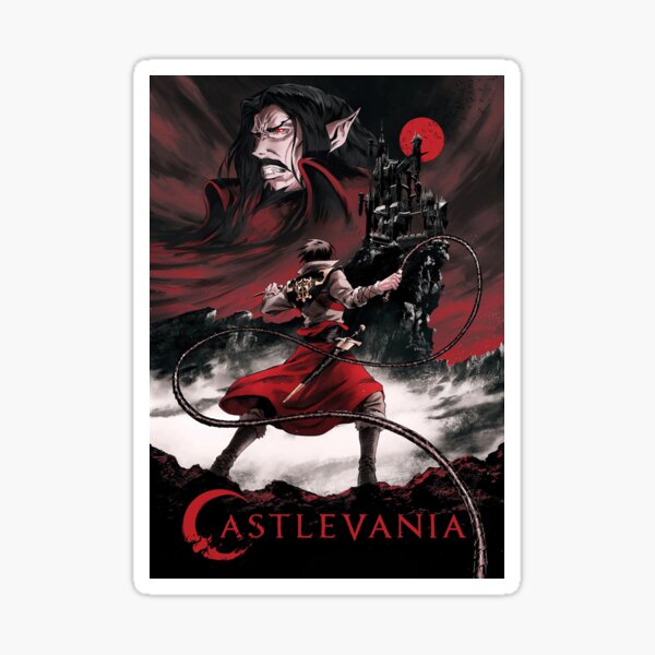 "Castlevania" Sticker for Sale by SeerEmperor | Redbubble