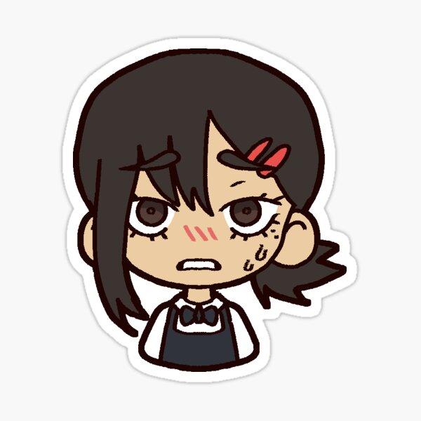 "Kobeni (Chainsaw Man)" Sticker for Sale by viryllion | Redbubble
