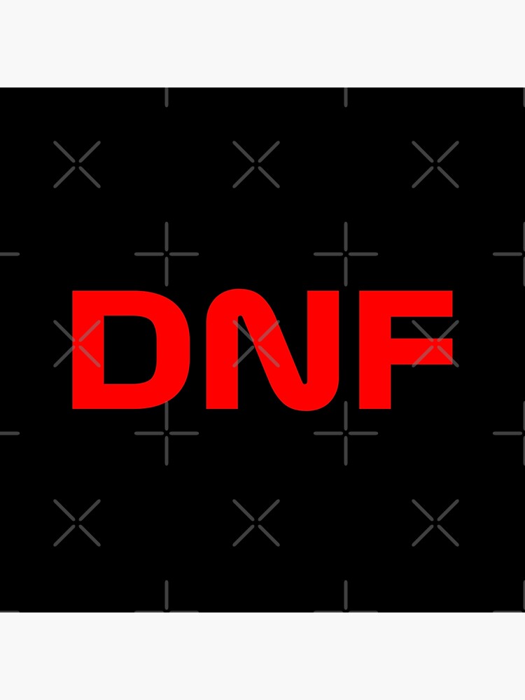 "DNF - Race" Poster for Sale by ElonMuskDesigns | Redbubble