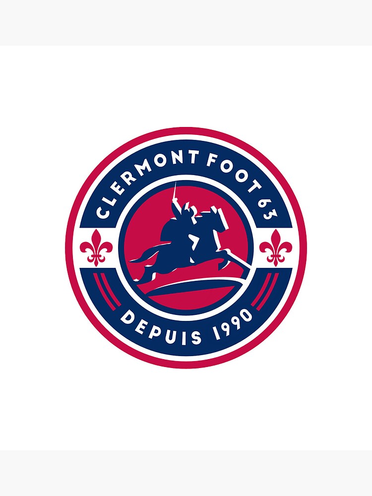 "Clermont Foot - Logo" Art Print for Sale by TinoPanini | Redbubble
