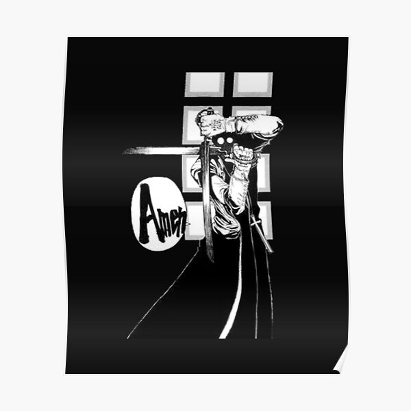 "ALUCARD Hellsing Fanart Illustrated , Alucard Hellsing amen" Poster ...