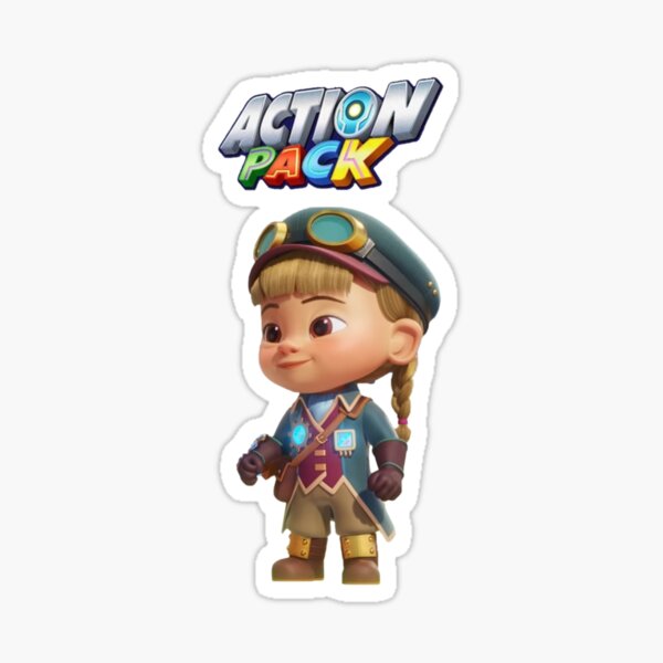 " Action Pack" Sticker for Sale by anime-022 | Redbubble
