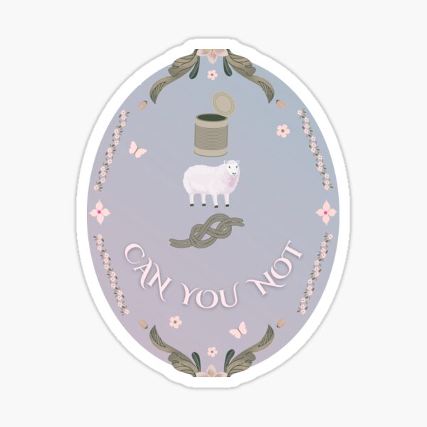 "Sarcastic Can You Not" Sticker for Sale by Jiggyplum | Redbubble