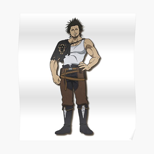 "Yami Sukehiro | Black Clover" Poster for Sale by MoEl-Art | Redbubble