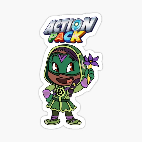 " Action Pack" Sticker for Sale by anime-022 | Redbubble