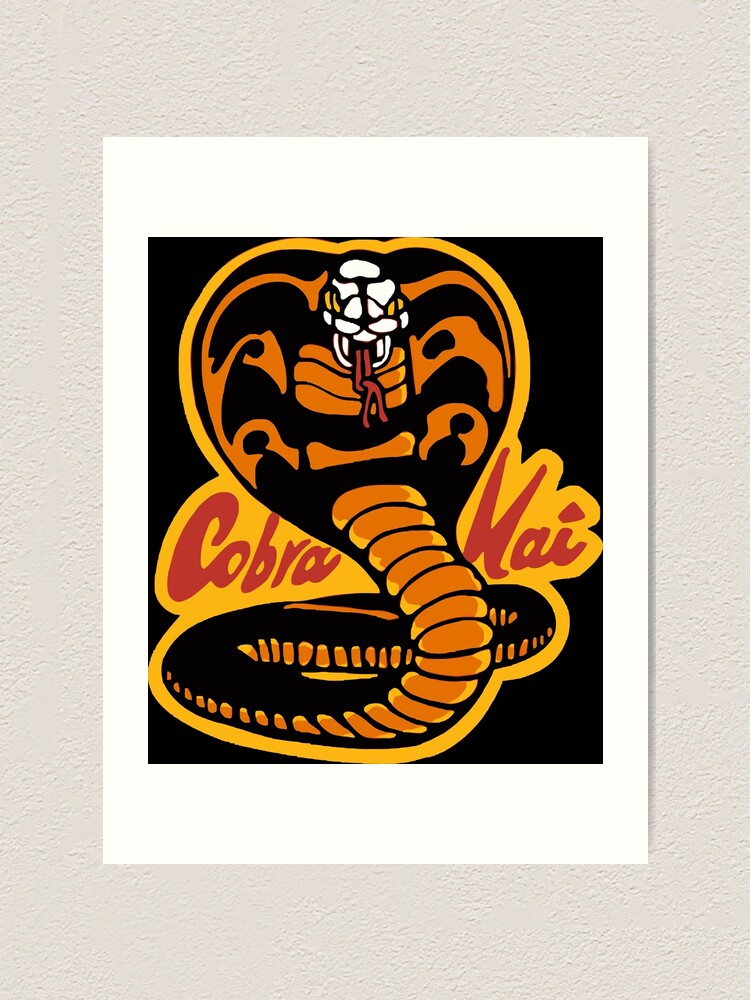 "Cobra Kai Logo - Cobra Kai Never Die" Art Print for Sale by JudySchneider | Redbubble