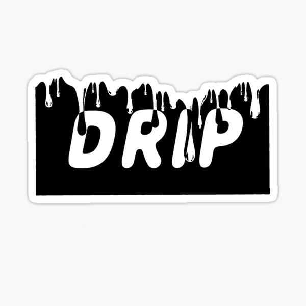"DRIP digitals logo" Sticker for Sale by Indi-211 | Redbubble