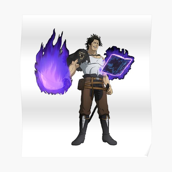 " Yami Sukehiro | Black Clover" Poster for Sale by MoEl-Art | Redbubble