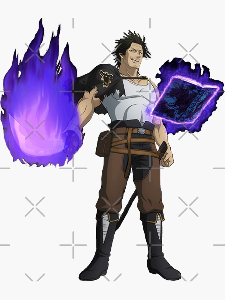 " Yami Sukehiro | Black Clover" Sticker for Sale by MoEl-Art | Redbubble