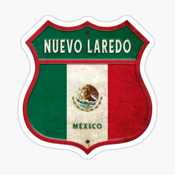 Pegatina «Diseño del escudo de Nuevo Laredo México» de Rocky2018 ...