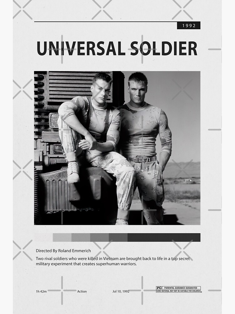 Universal Soldier 2 Movie Poster Universal Soldier (1992) - Posters ...